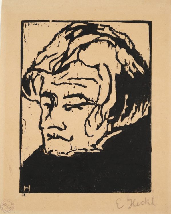 Buy Schneetreiben (driving Snow) by Erich Heckel | Printed Editions