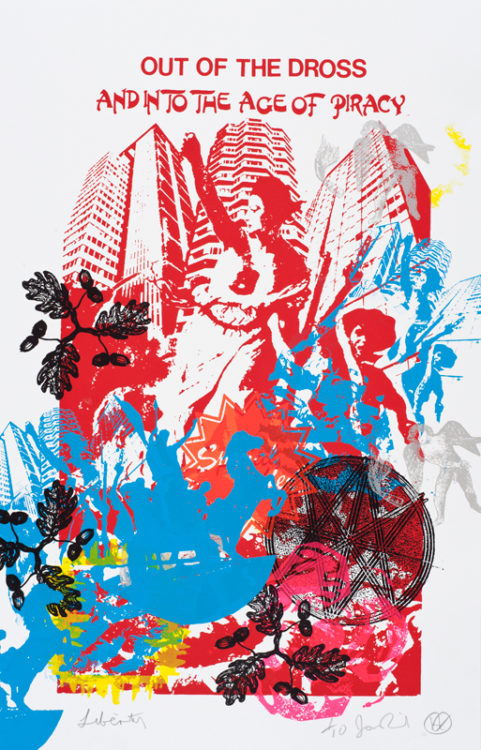 Buy Out Of The Dross (black) by Jamie Reid | Printed Editions