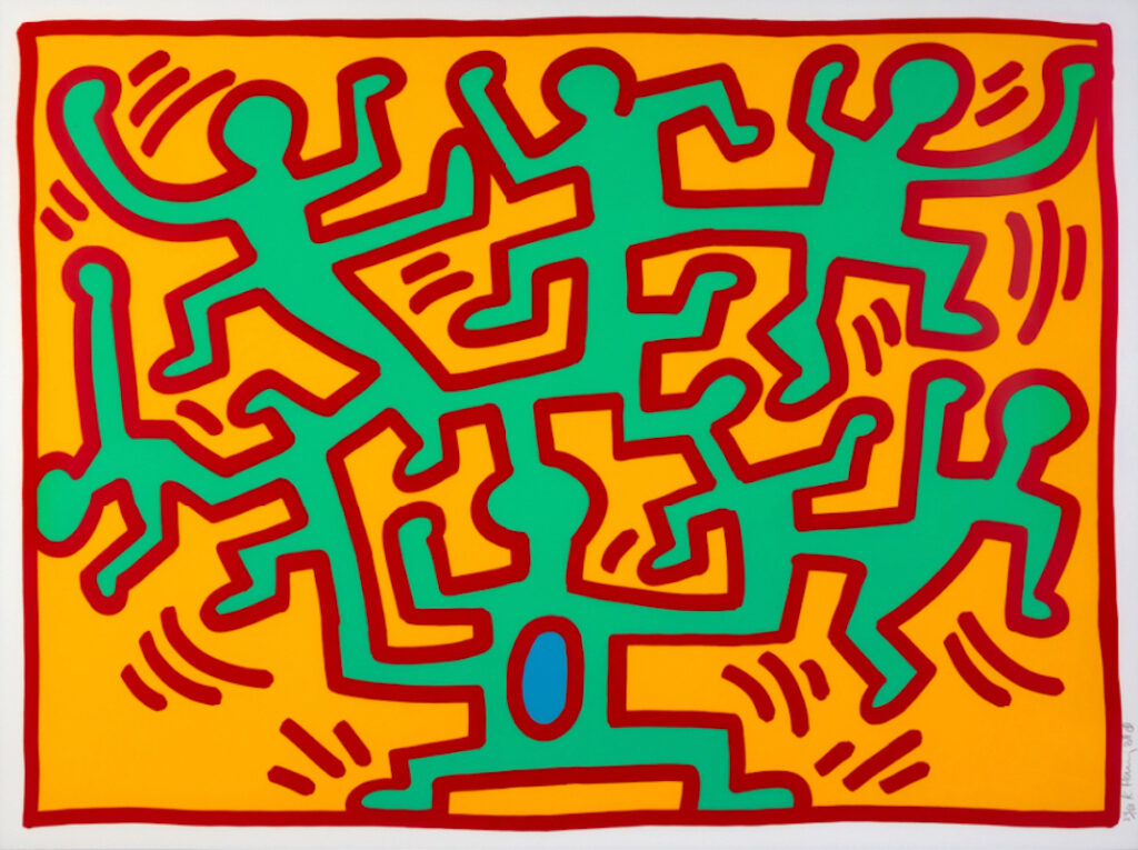 Growing ii by Keith Haring | Printed Editions