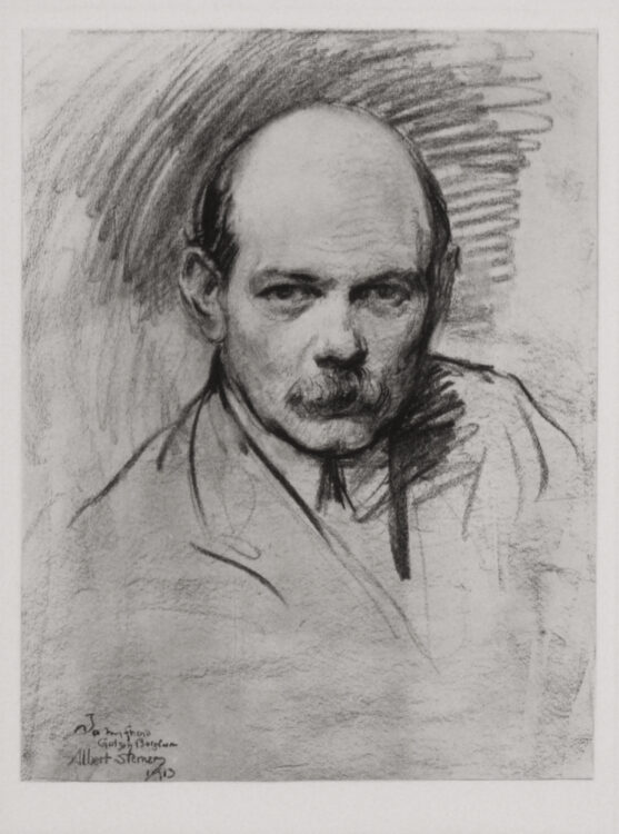 Portrait Of Gutzon Borglum By Albert Sterner by Gutzon Borglum ...