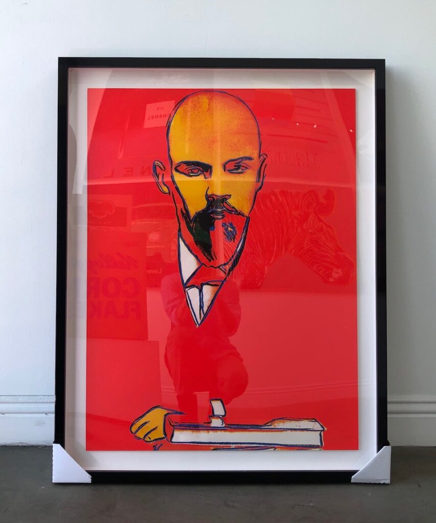 Lenin (Red) (FS II.403) by Andy Warhol | Printed Editions