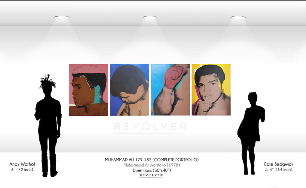 Muhammad Ali Complete Portfolio (Signed By Ali And Warhol) by Andy Warhol | Printed Editions