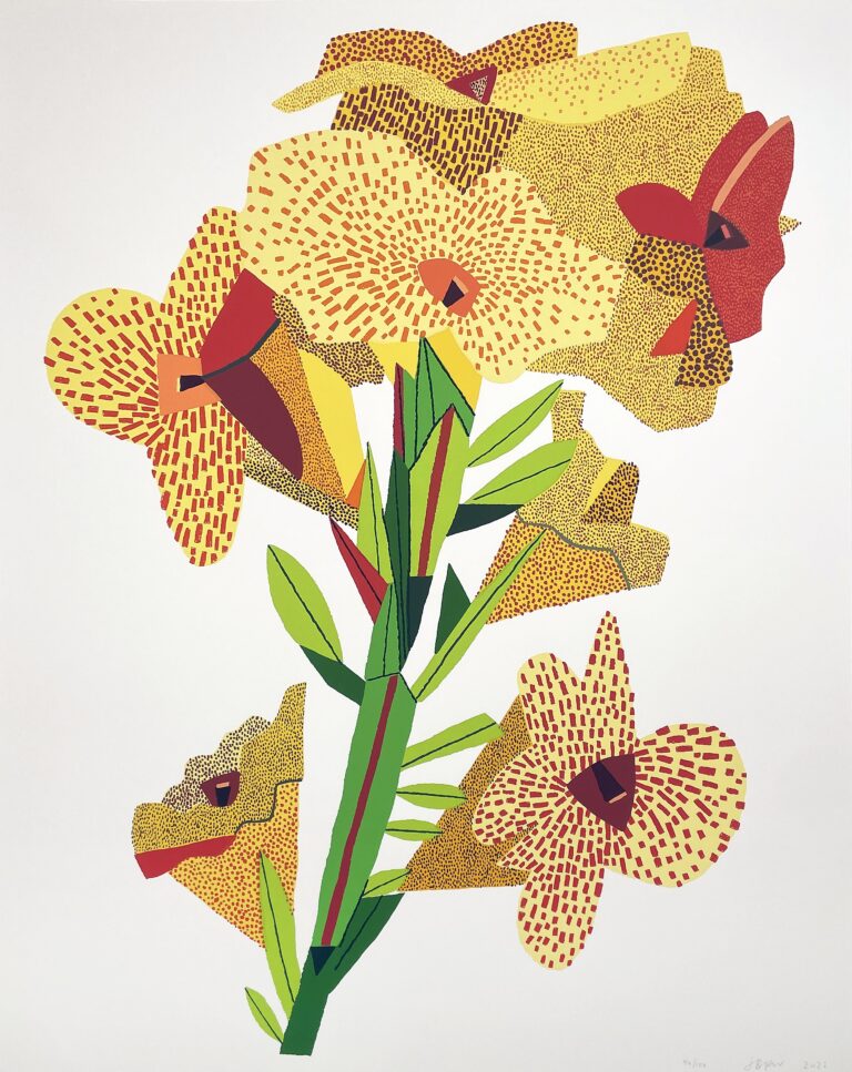 Yellow Flower by Jonas Wood | Printed Editions