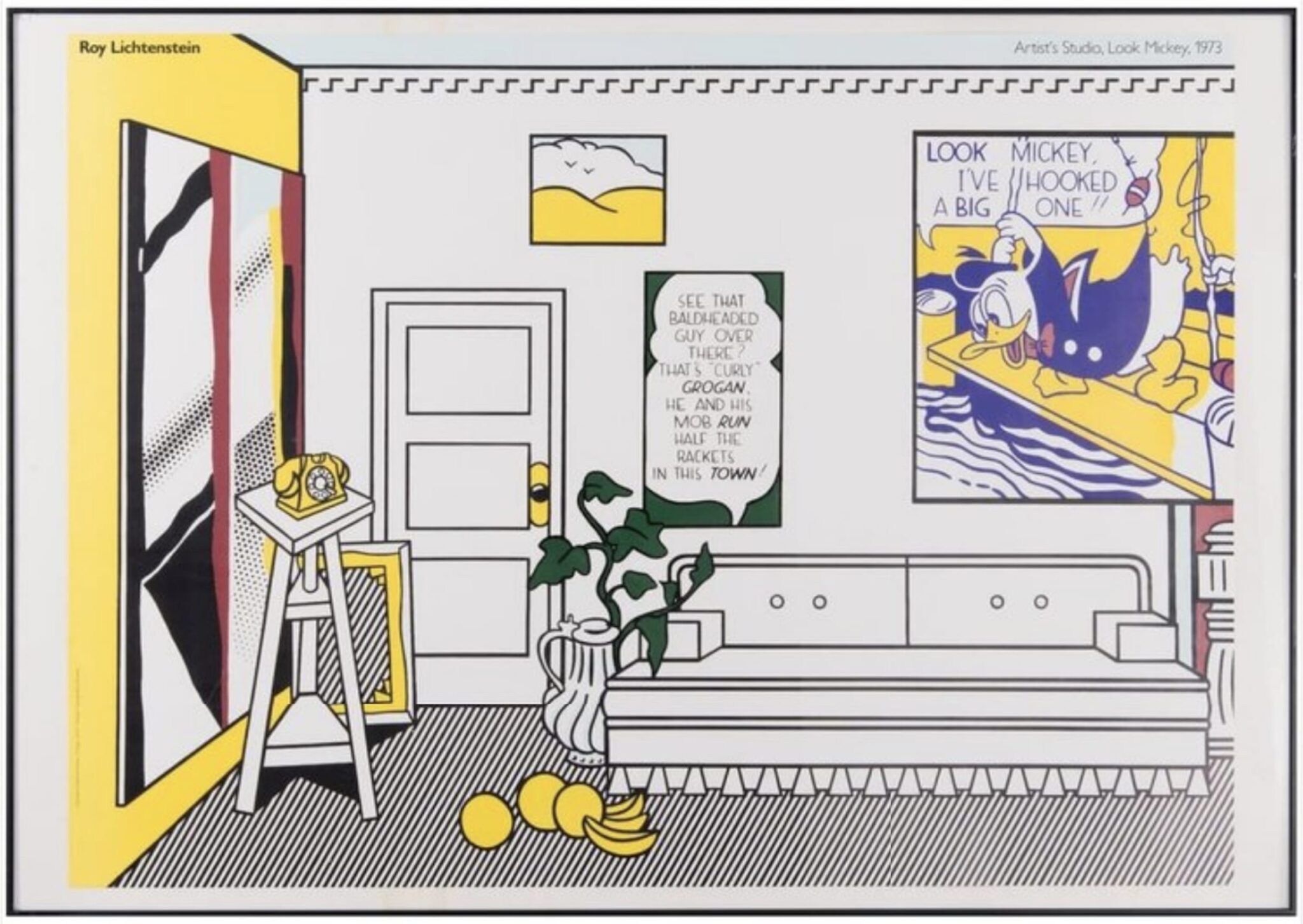 Artist’s Studio, Look Mickey by Roy Lichtenstein | Printed Editions