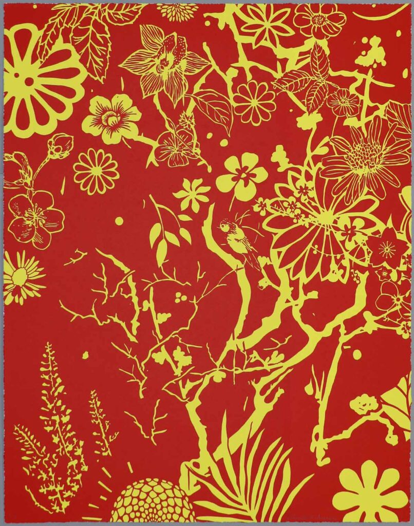 Imaginary Paradise (Artist Proof, Red-Yellow) by Dan Baldwin | Printed ...