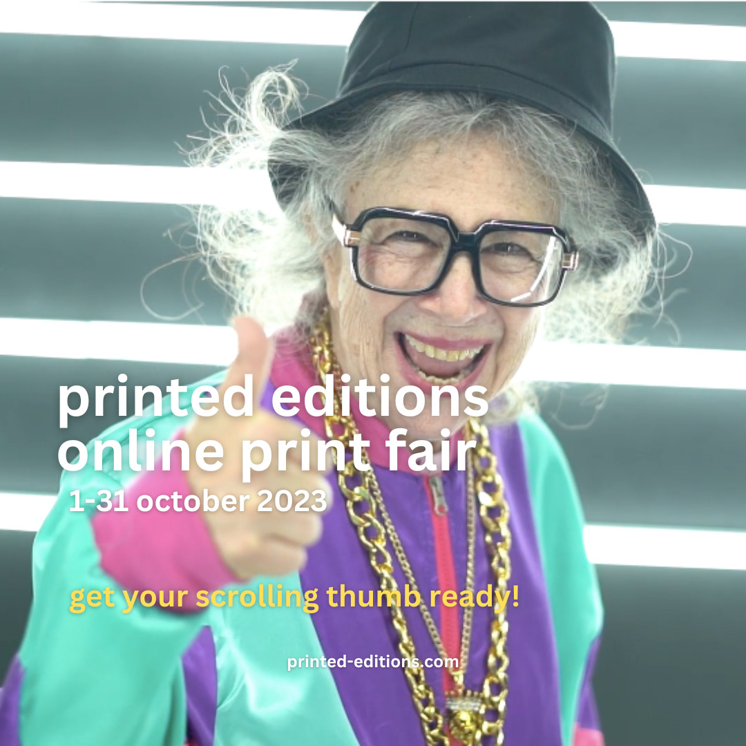 Press Release | Printed Editions Online Print Fair - Printed Editions