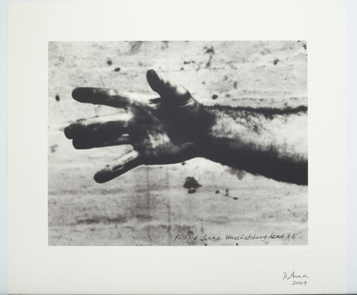 Still from “Hand Catching Lead” by Richard Serra | Printed Editions