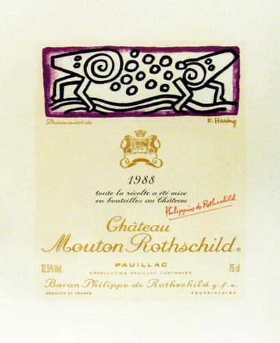 Moutin Rothschild by Keith Haring | Printed Editions