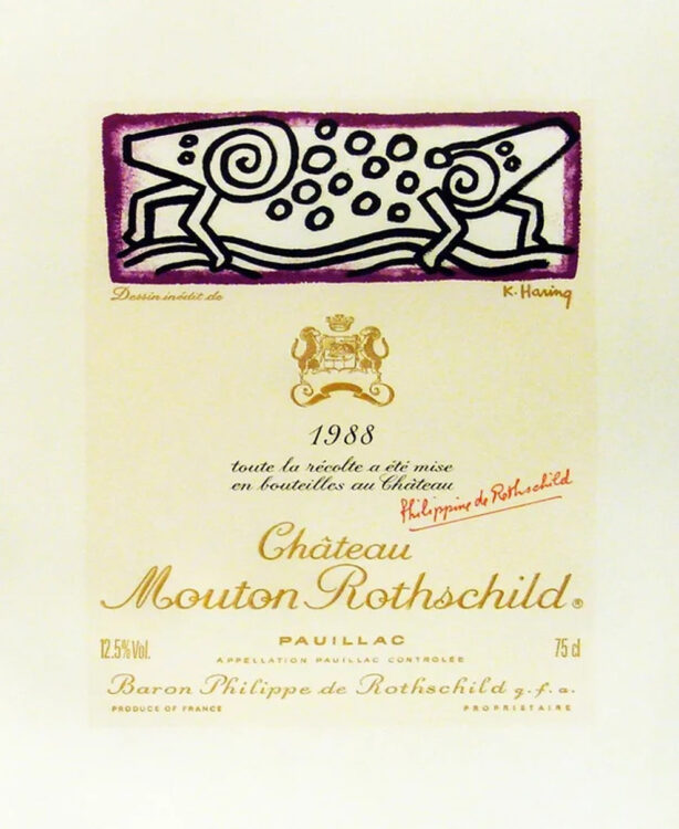 Moutin Rothschild by Keith Haring | Printed Editions