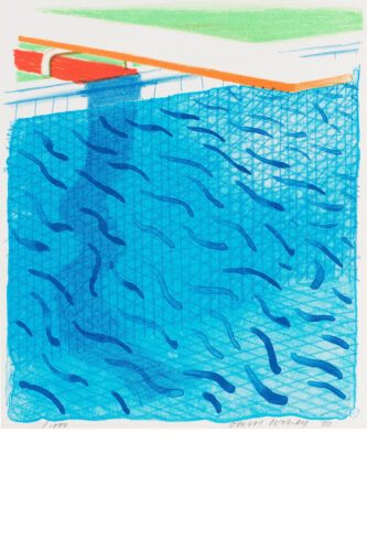 Paper Pools – Pool Made with Paper and Blue Ink for Book by David ...