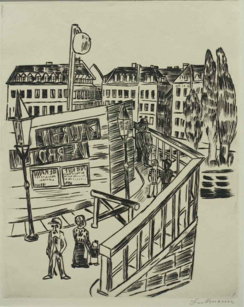 Holzbrücke (Wooden Bridge) by Max Beckmann | Printed Editions