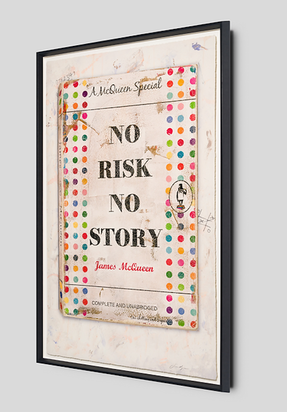No Risk No Story by James McQueen | Printed Editions