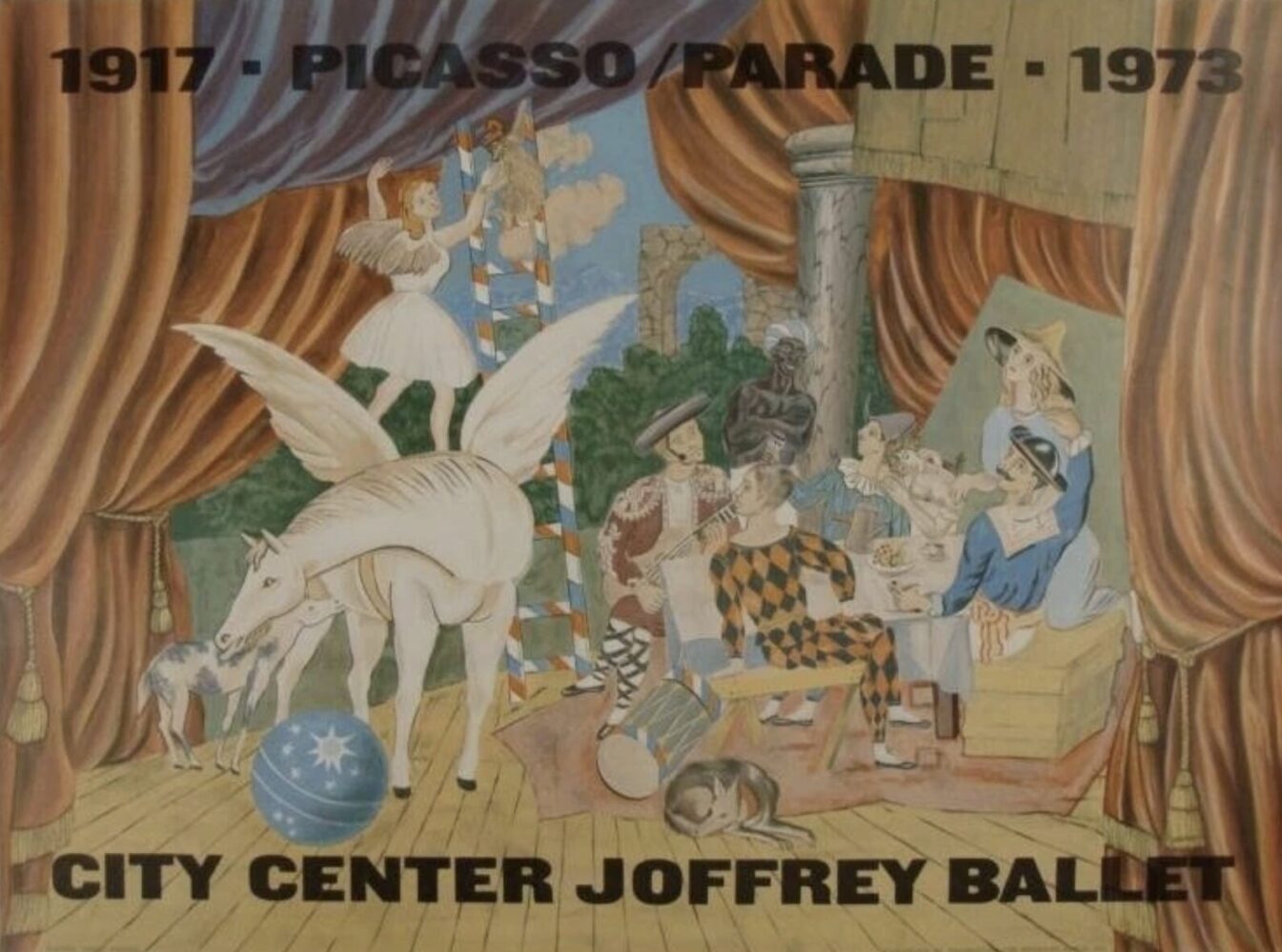 Parade for the Joffrey Ballet by Pablo Picasso | Printed Editions