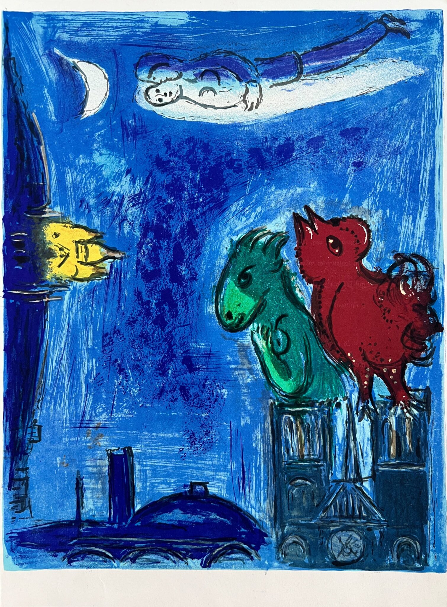 The Monsters of Notre Dame by Marc Chagall | Printed Editions