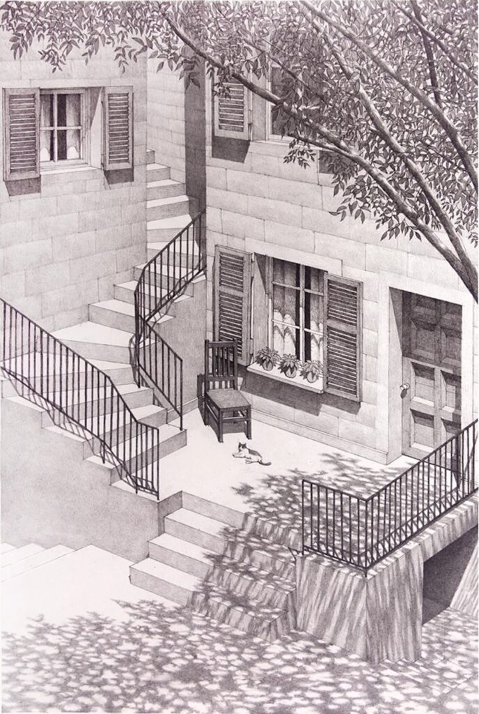 A Cat in a Sunny Spot by Keisuke Yamamoto | Printed Editions