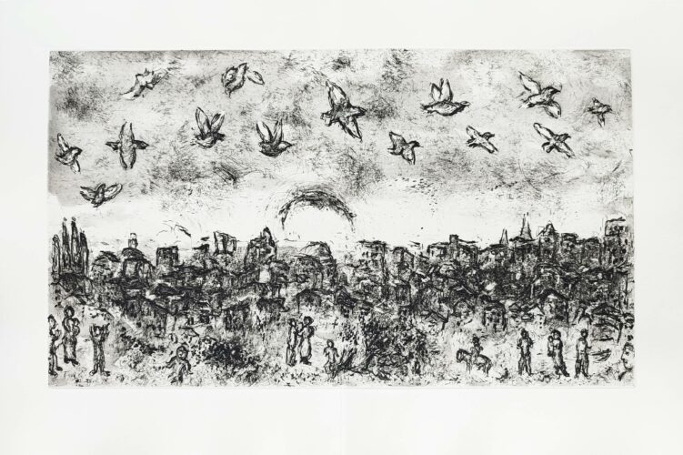 Marc Chagall – Et sur la terre by Marc Chagall | Printed Editions