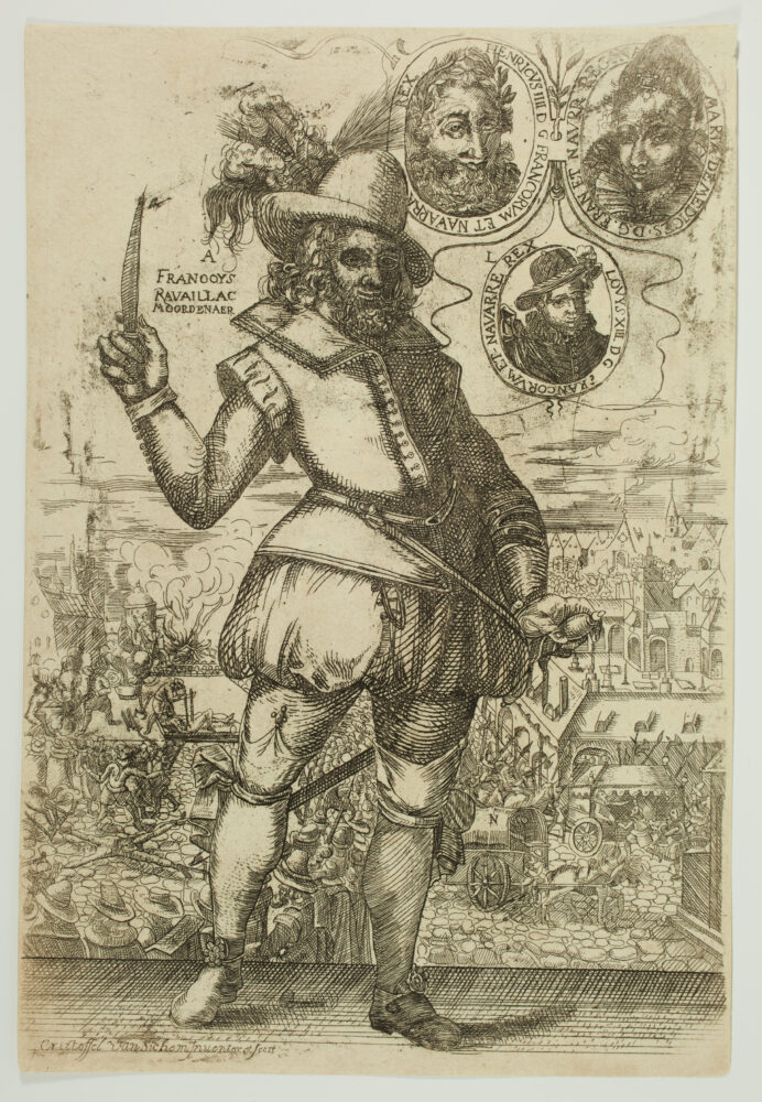 Portrait of François Ravaillac, murderer of Henri IV by Christoffel van ...