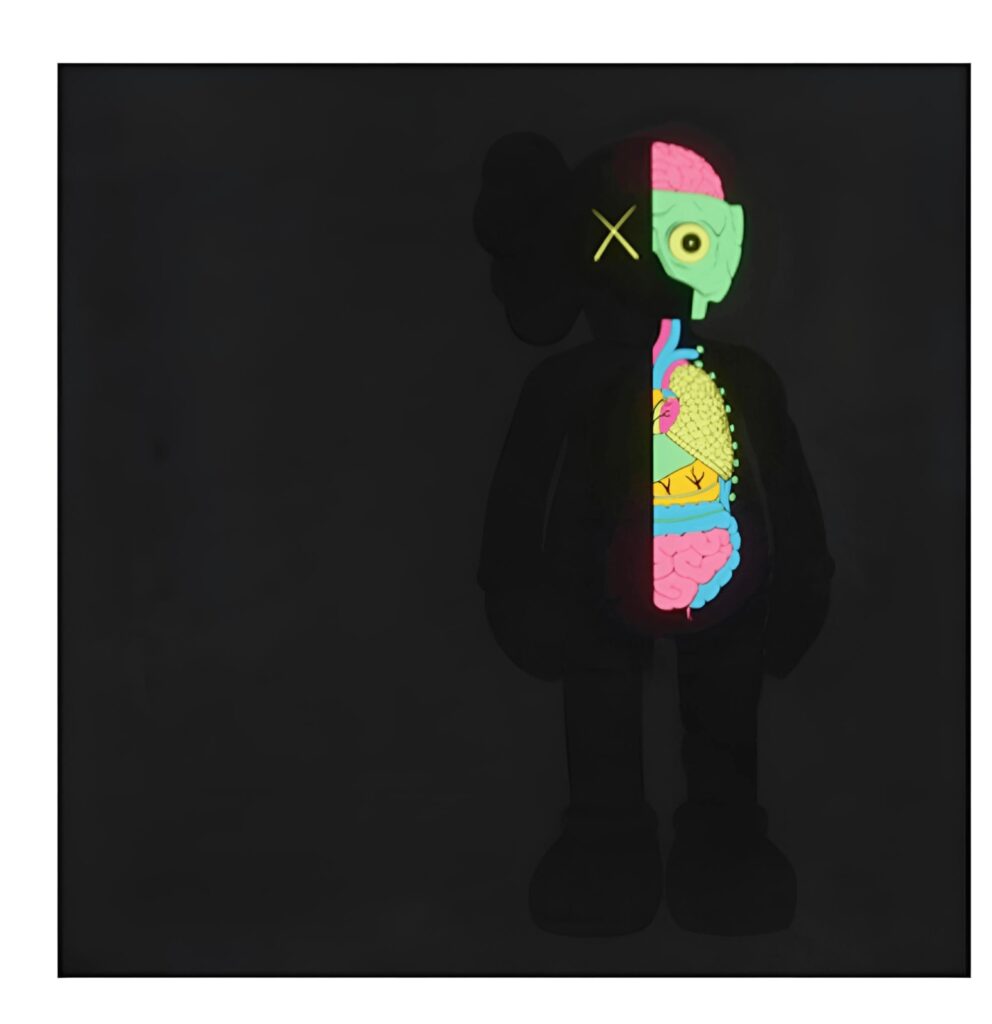 Dissected Companion (Black) by KAWS | Printed Editions