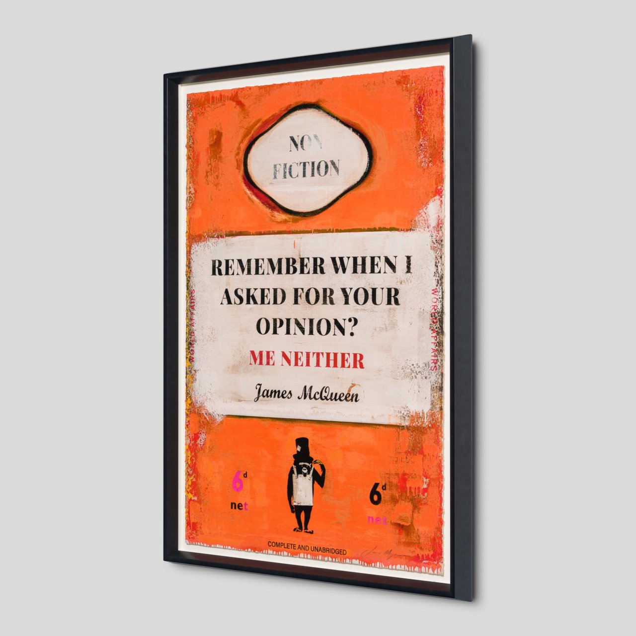 James McQueen Me Neither by James McQueen | Printed Editions