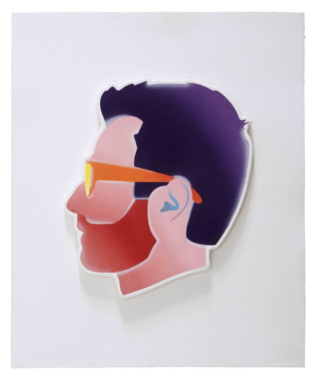 Self Portrait (Pink Face) by Alex Israel | Printed Editions