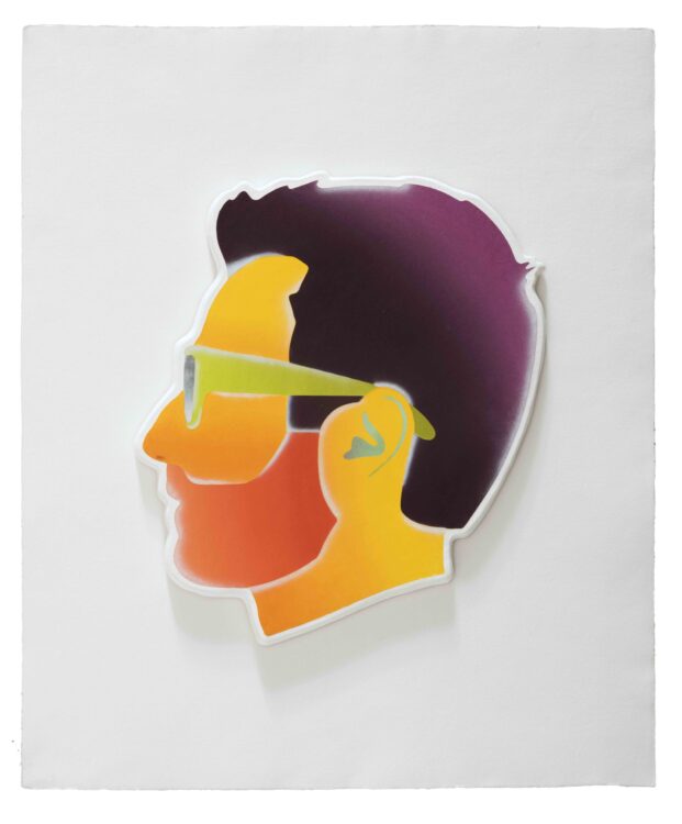 Self Portrait (Yellow Face) by Alex Israel | Printed Editions