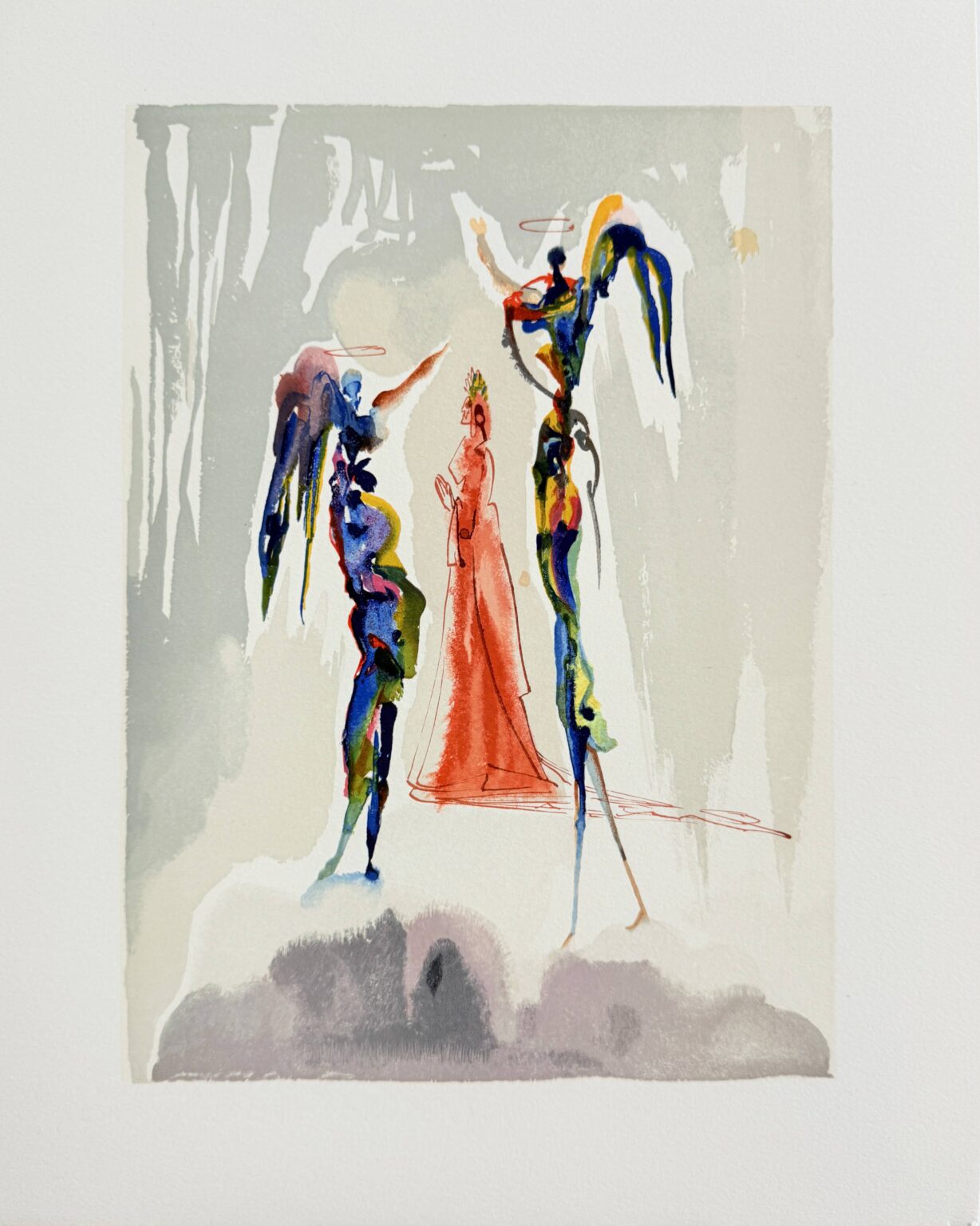 The Paradise, Canto 27 – The Gloria Patri by Salvador Dalí | Printed ...