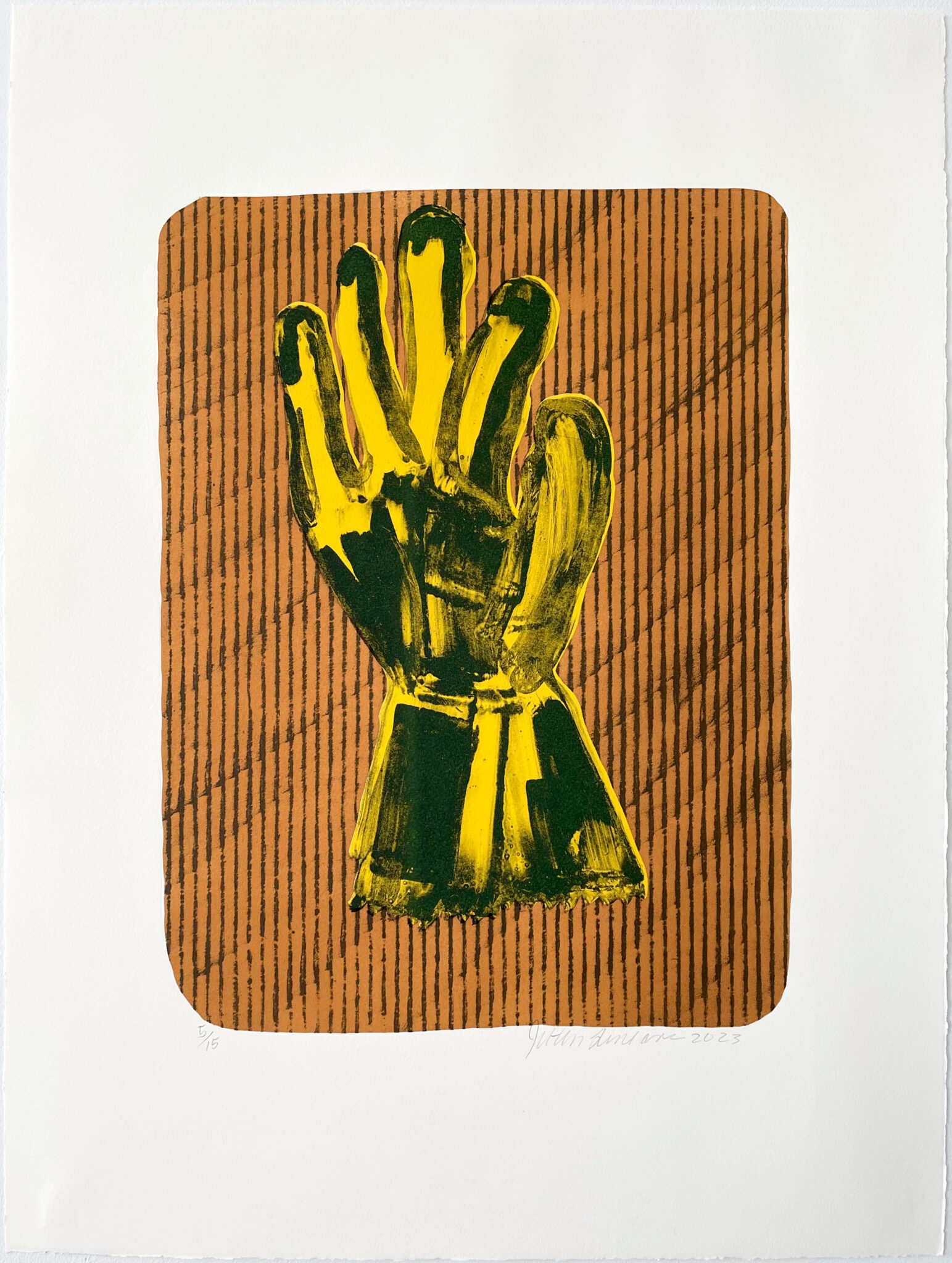 Volunteer (Yellow) by Judith Linhares | Printed Editions