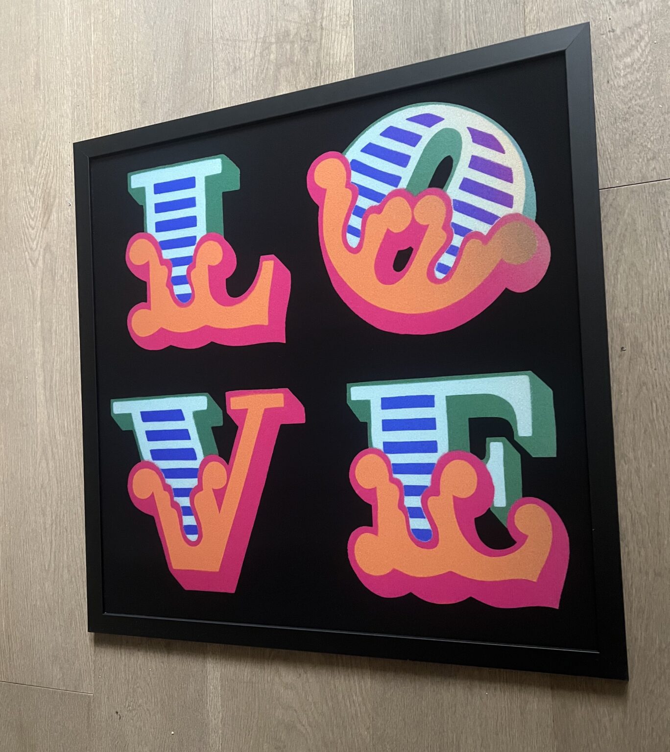 Love Lenticular IV by Ben Eine | Printed Editions