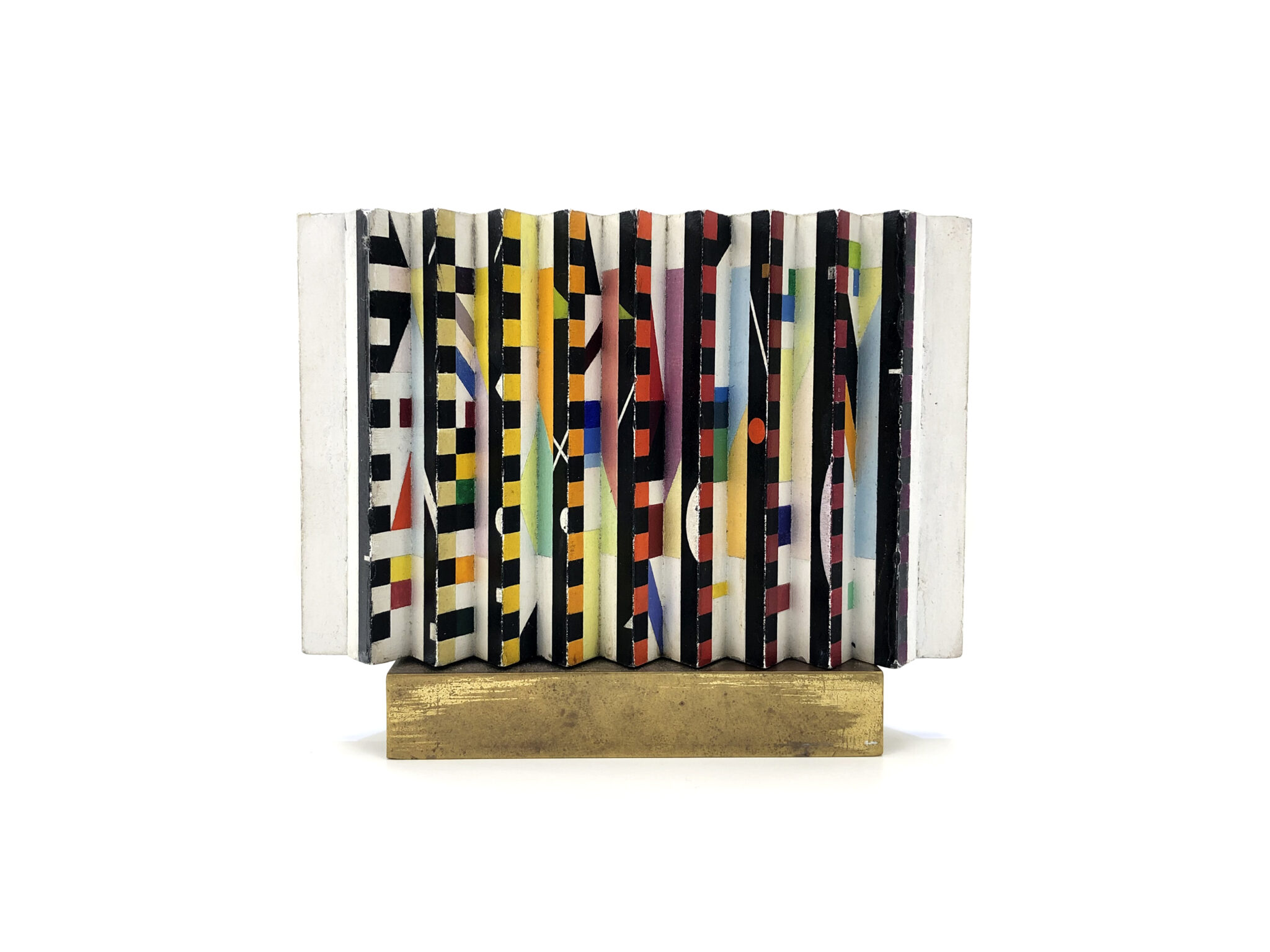 Untitled (original double sided polymorph kinetic sculpture) by Yaacov ...