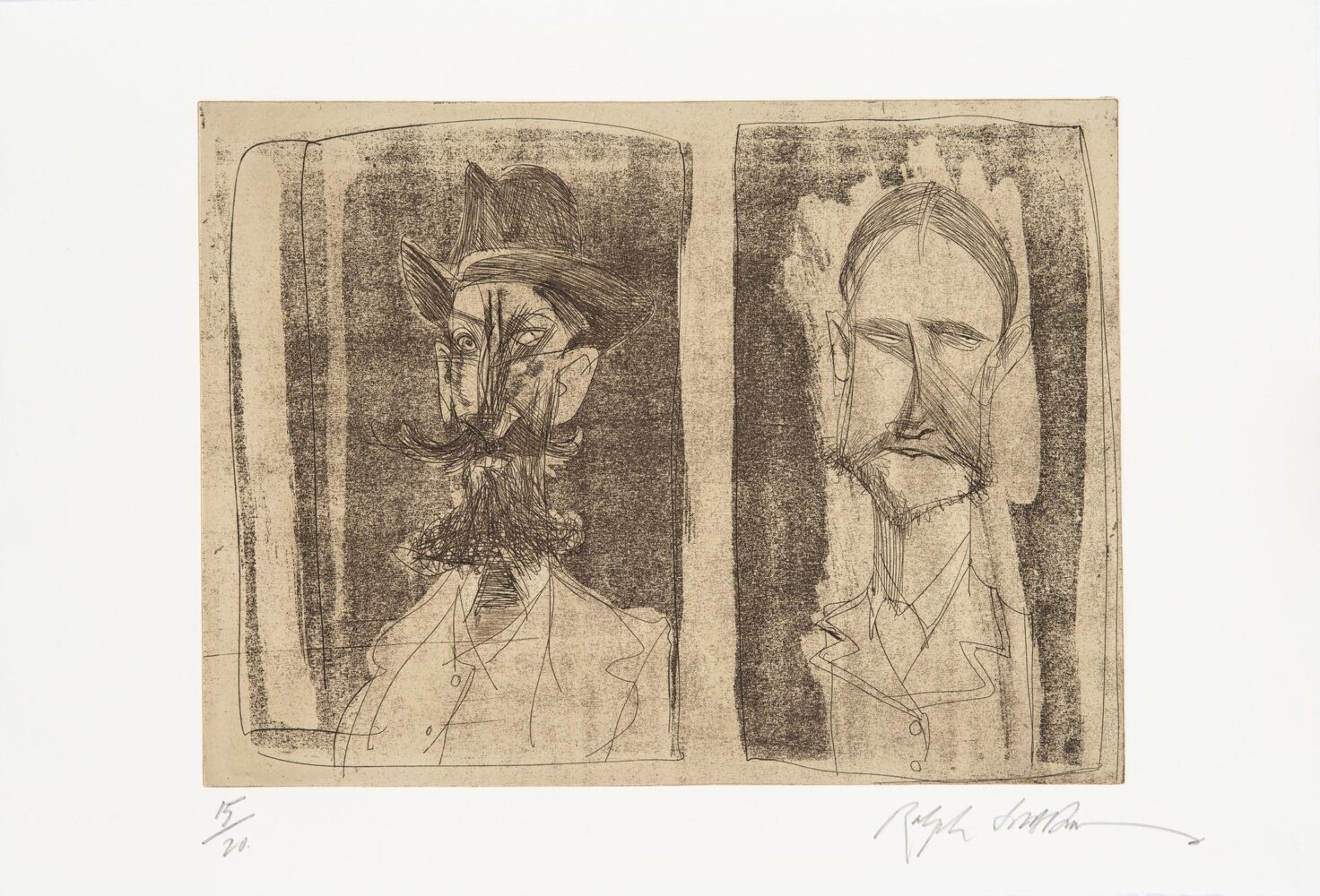 George Bernard Shaw by Ralph Steadman | Printed Editions