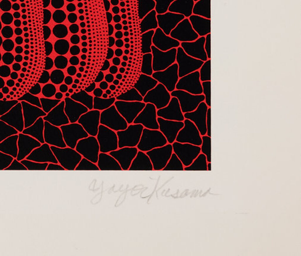 Yayoi Kusama A Pumpkin RB-B (Red) by Yayoi Kusama | Printed Editions