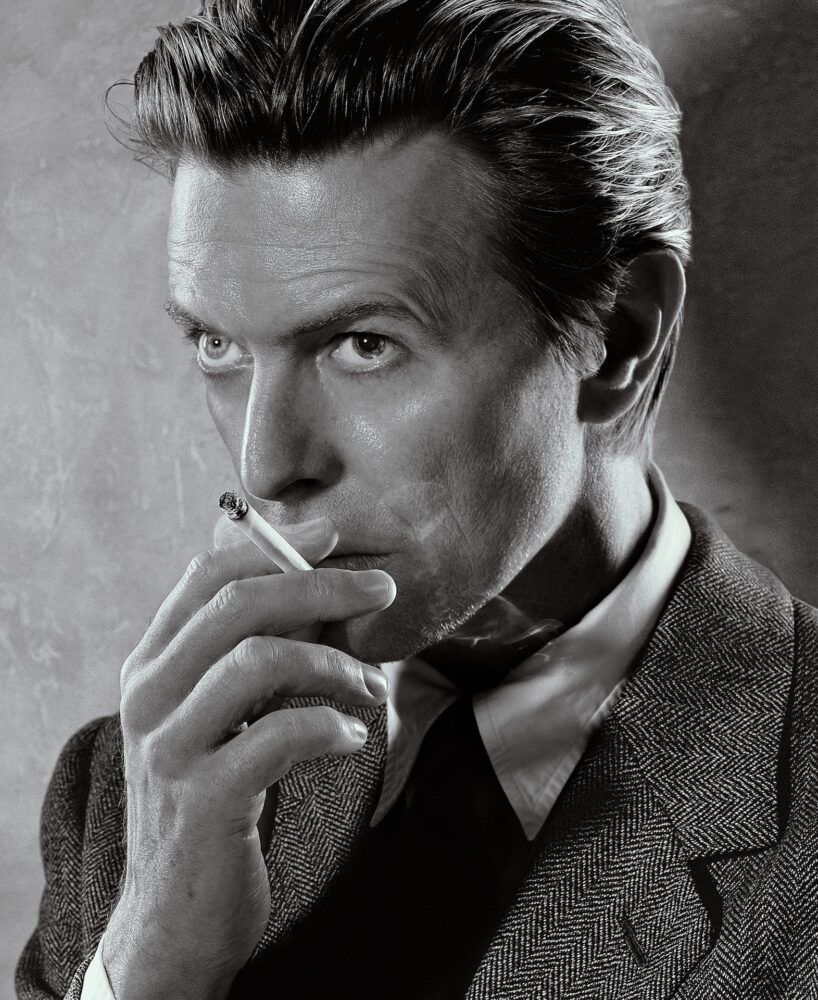 David Bowie, Smoking (B&W) by Markus Klinko | Printed Editions