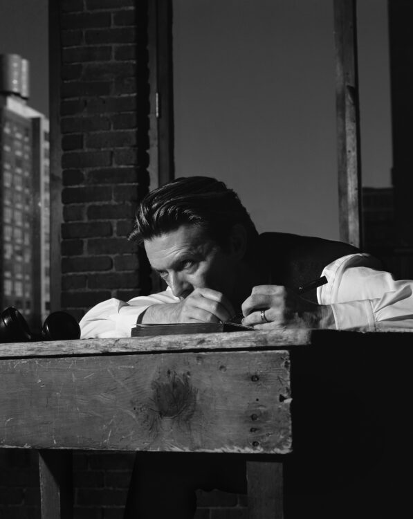 David Bowie, Writer’s Block (B&W) by Markus Klinko | Printed Editions