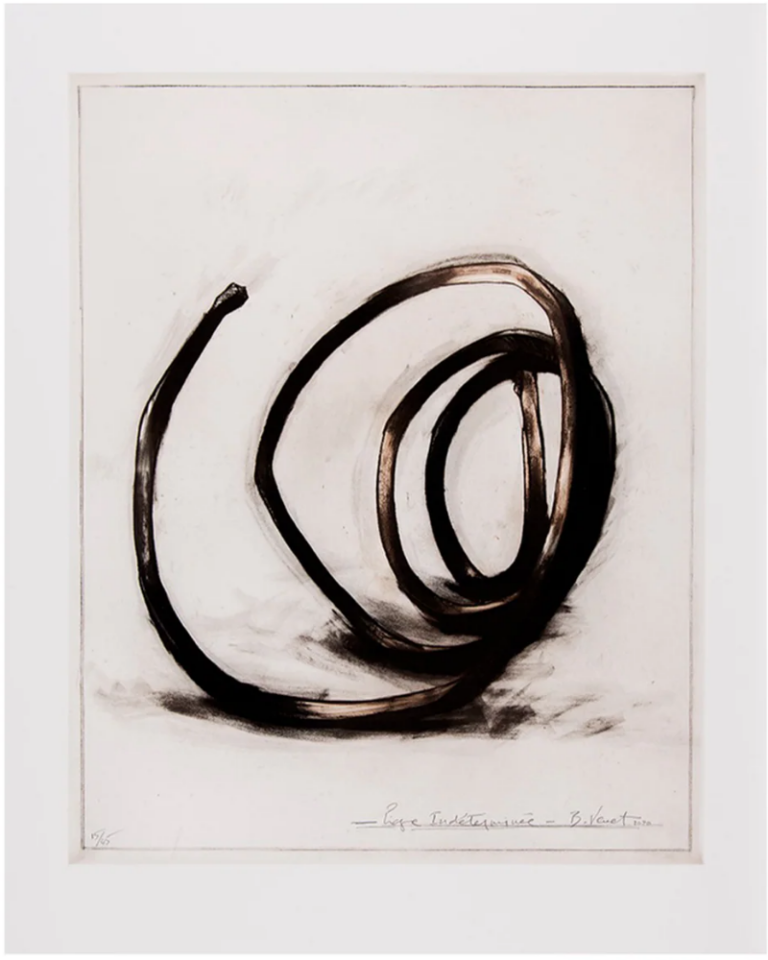 Indeterminate Line by Bernar Venet | Printed Editions