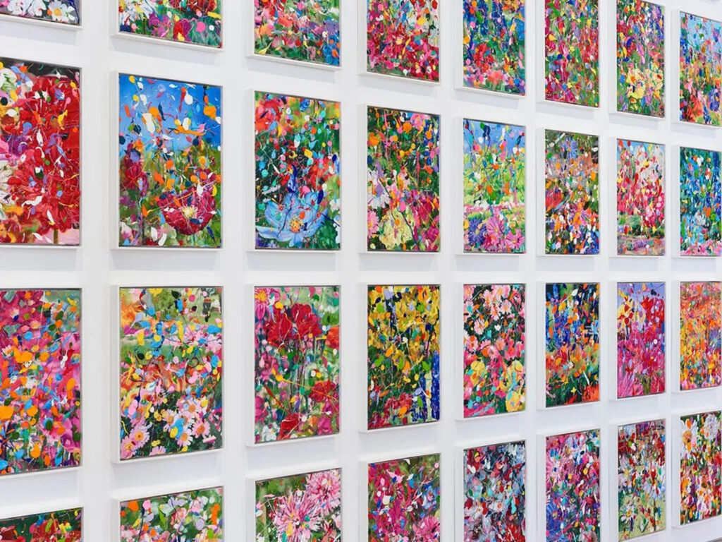 Damien Hirst Hidden Gardens Oil Painting by Damien Hirst | Printed Editions