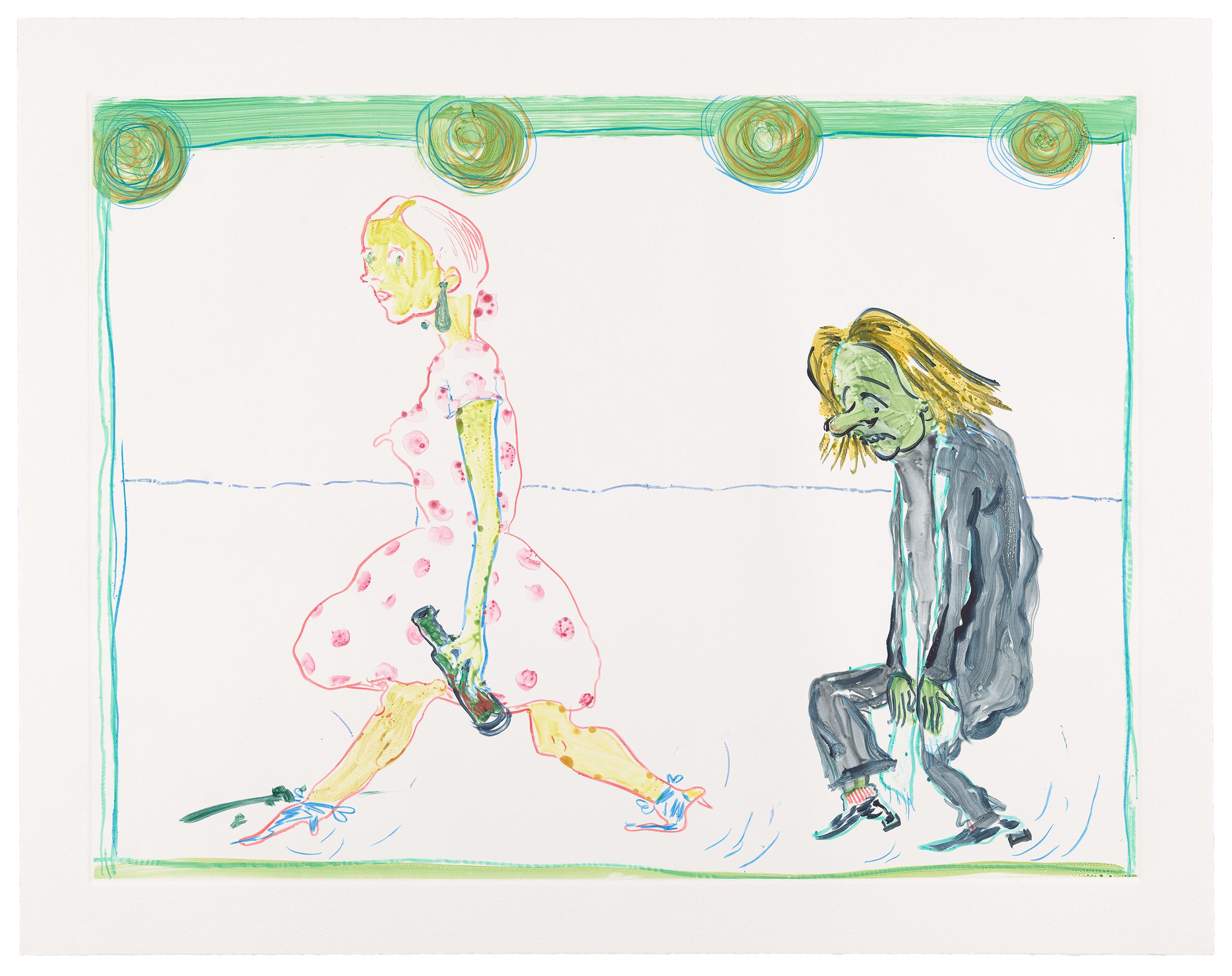 People Walking Alone by Dasha Shishkin | Printed Editions