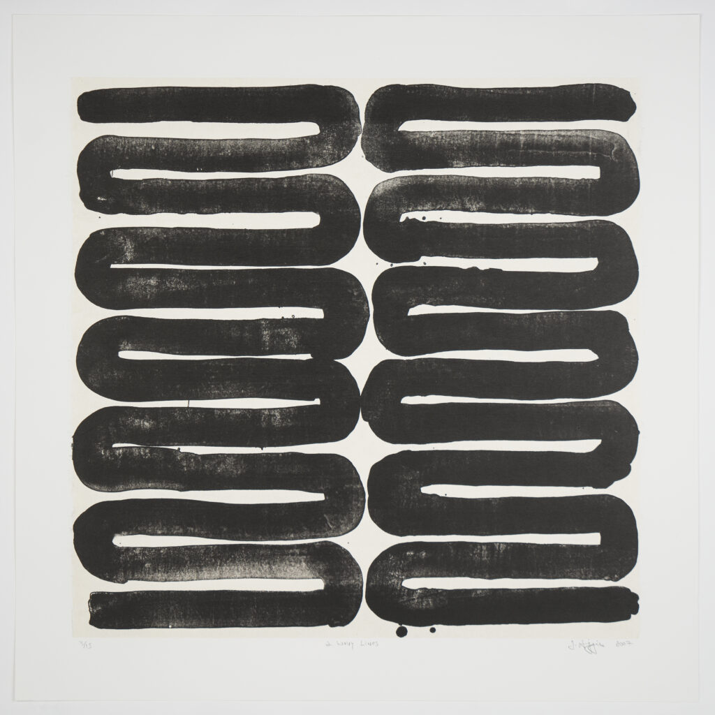 2 Wavy Lines by Jonathan Higgins | Printed Editions
