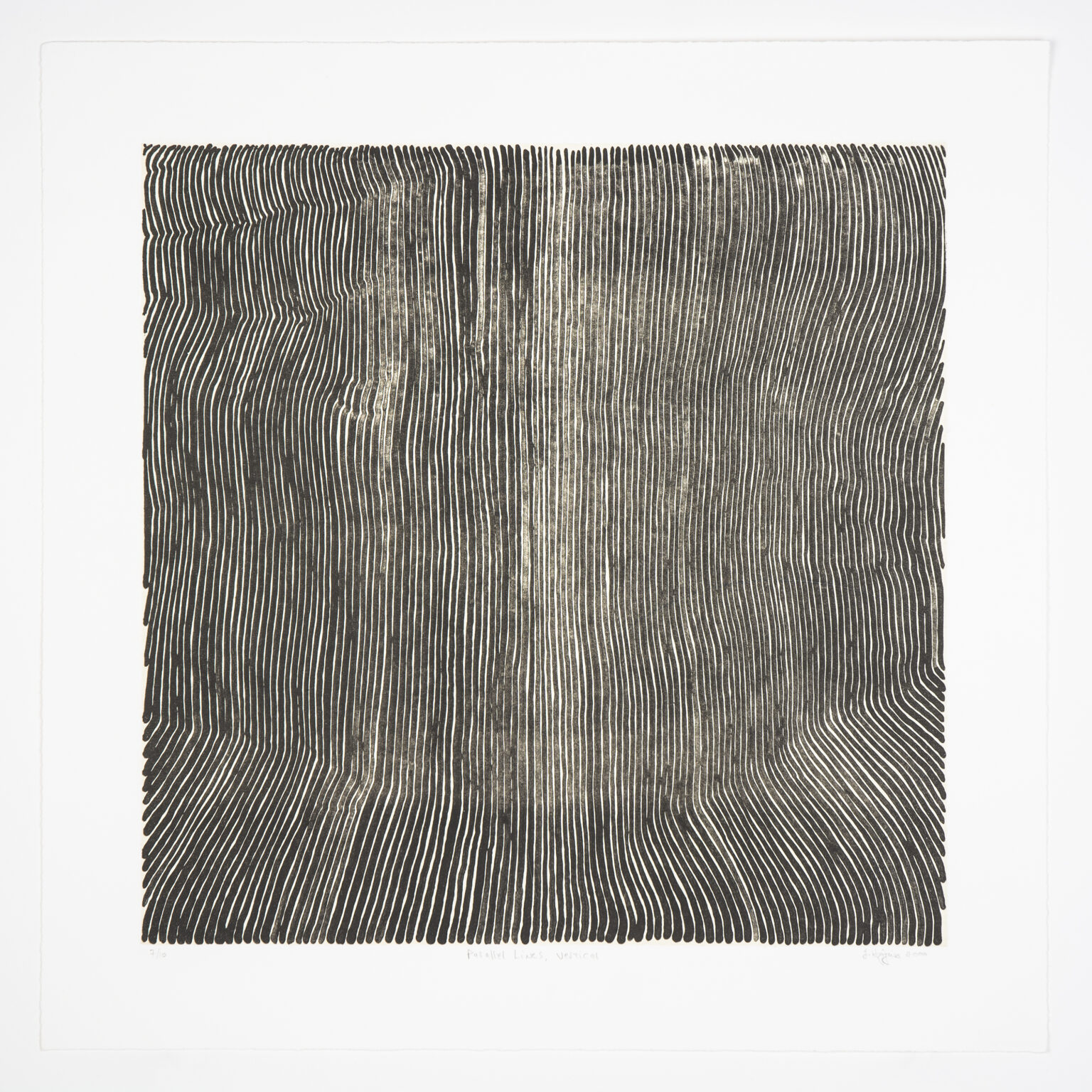 Parallel Lines, Vertical by Jonathan Higgins | Printed Editions